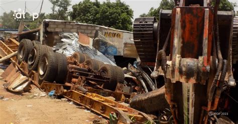 Kozah un accident de circulation fait 4 morts à Pya ATOP Agence