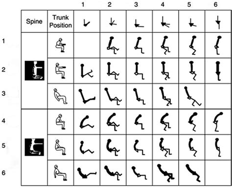 Posture Classification System Of Graf Et Al [13] Note Side One Of Download Scientific