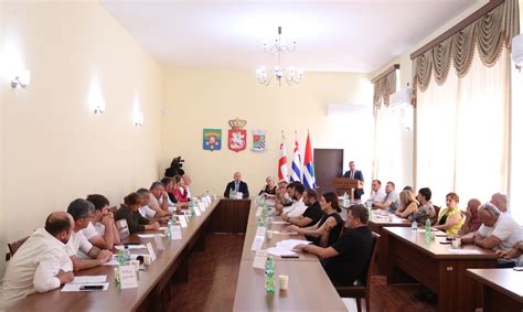 15 აგვისტოს ხელვაჩაურის მუნიციპალიტეტის საკრებულოს მორიგი სხდომა