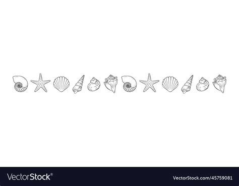 Seashell Border Dunkirk New York Seashell Border Souvenir Greeting