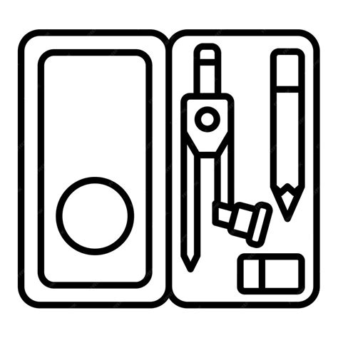 Premium Vector Geometry Box Icon