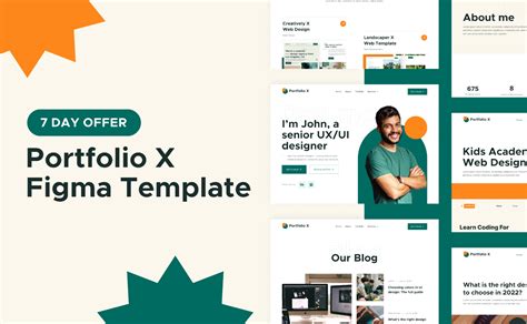 Portfolio Figma Template Brix Templates Figma
