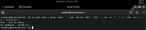 Solved Get All The Ip Address In Linux Red Hat Learning Community