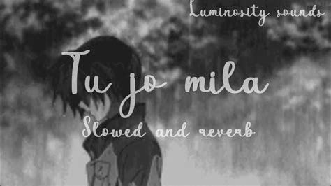 Tu Jo Mila Slowedreverb Lofi Mix Luminosity Sounds Youtube