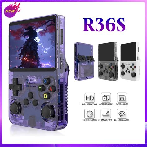 R S Retro Handheld Video Game Console New Open Source Linux System Inch IPS Screen Portable