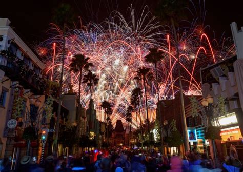Nightly Schedule For Double Fireworks Spectaculars At Disneys