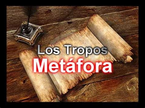 Textos Literarios Uno Los Tropos YouTube