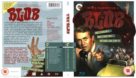 The Blob Blu Ray Cover Dvdcover