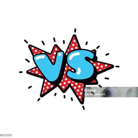 폭발 모양에 문자 또는 Vs 로고 벡터 엠블럼 대 권투 스포츠에 대한 스톡 벡터 아트 및 기타 이미지 권투 스포츠 미국 배경 주제 Istock