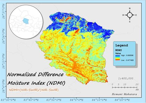 Hemant Mahatara On Linkedin 🌱 Ndmi Normalized Difference Moisture Index 🌱 Ndmi Is A Remote
