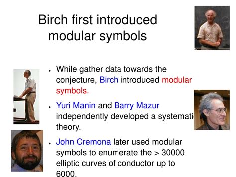 Ppt Introduction To Modular Symbols Motivation Examples