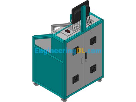 Motor No Load Performance Testing Machine 3D Exported Mechanical