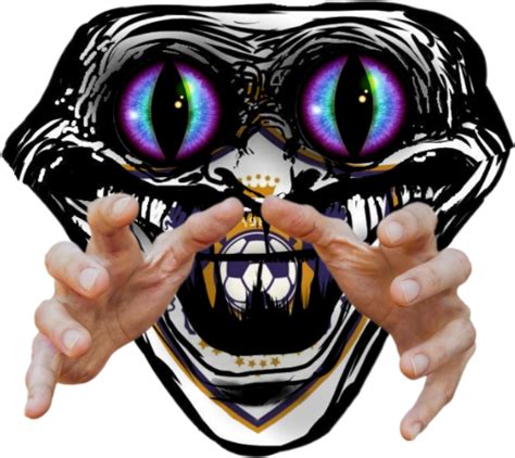 Phonk Troll Face Unique Art Style Png