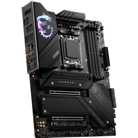Msi Mpg X670e Carbon Wifi Am5 Atx Motherboard X670ecarbwifi Bandh