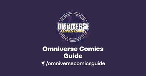 Omniverse Comics Guide Instagram Tiktok Twitch Linktree