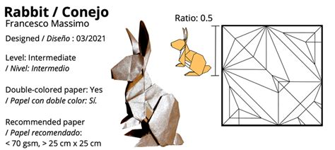 Diagram Rabbit Origami Fmassimos Ko Fi Shop