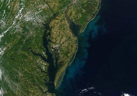 Nasa Satellite Captures Stunning Mid Atlantic Phytoplankton Bloom