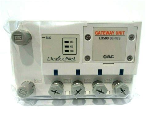 New Smc Ex500 Gdn1 Devicenet Gateway Unit Ex500gdn1 Sb Industrial
