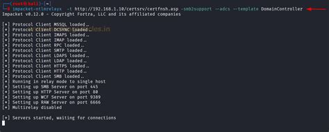 Adcs Esc8 Ntlm Relay To Ad Cs Endpoints