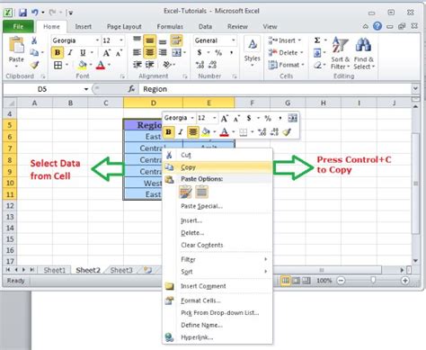 How To Copy And Paste Data In Excel W3schools