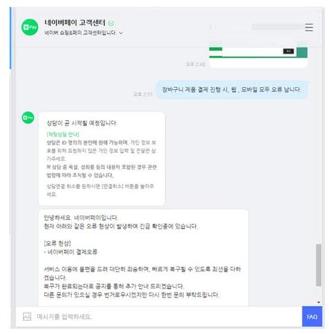 네이버페이 1시간 결제 장애포인트 서버 작업 중 설정 오류 네이트 뉴스