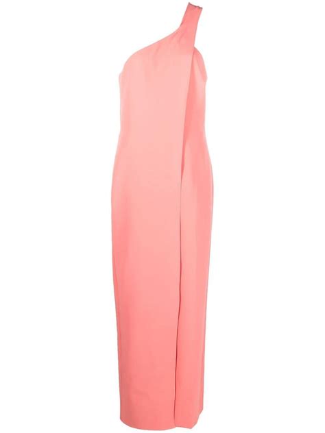 Popular Designer Pink Halston Women Day Dresses Editorialist