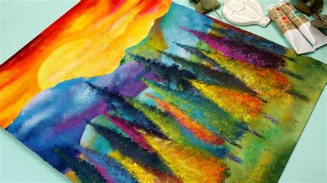 Рисование губкой: цель, техника, занятия, как сделать губки