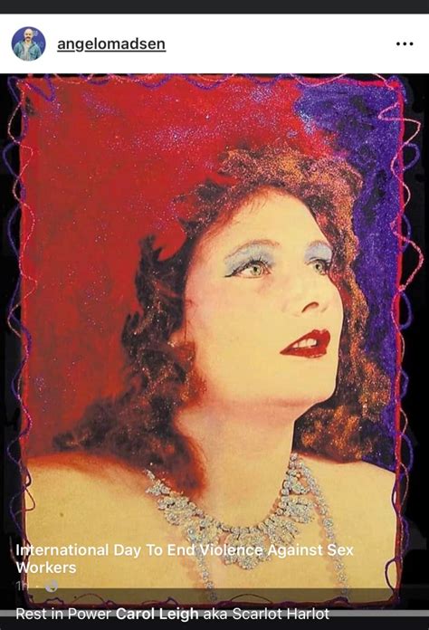 2022 We Remember Artist And Activist The Scarlot Harlot December 17th