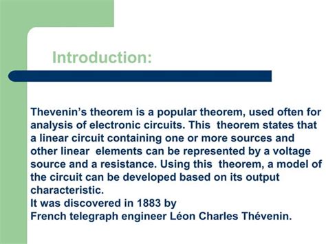Circuit Analysis Ppt Computer Networking Computing