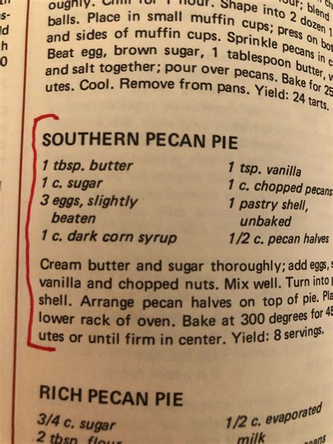 Southern Pecan Pie Recipe