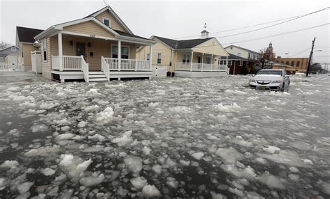 After Flooding New Jersey Braces For High Tide The New York Times