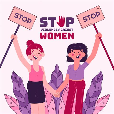 Stop Violence Against Women Clipart Poster Design Pngfreepic