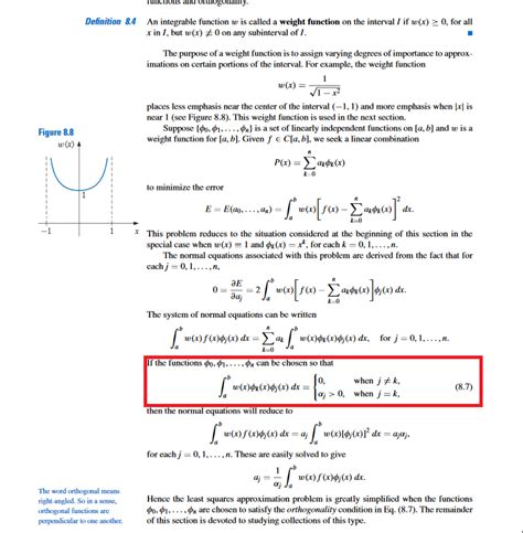 Numerical Analysis Orthagonal Polynomials And Least