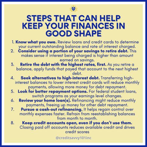 Steps To Maintain Financial Health