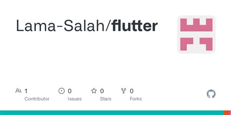 Github Lama Salah Flutter