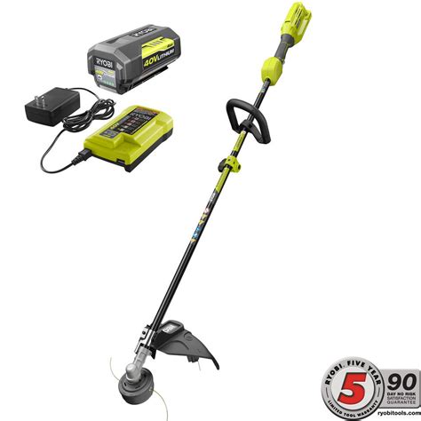 Ryobi RY40250 40V Attachment Capable String Trimmer Tool Craze