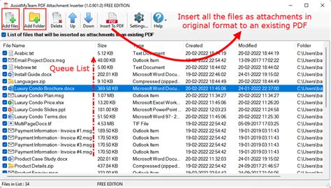 Pdf Attachment Inserter Add Files In Original Formats To Your Pdf