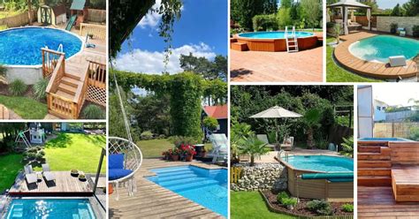 17 Stunning Above Ground Pool Ideas For Your Backyard Oasis