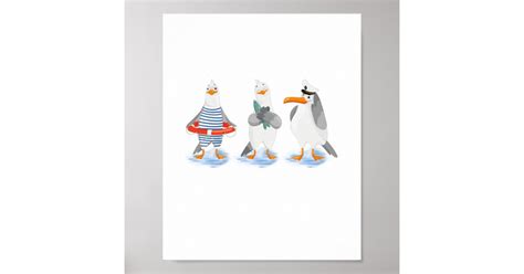 Seagull Poster Zazzle