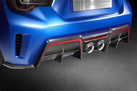 Subaru Unveils Sti Performance Concept” A Sti Souped Up Brz Coupe At