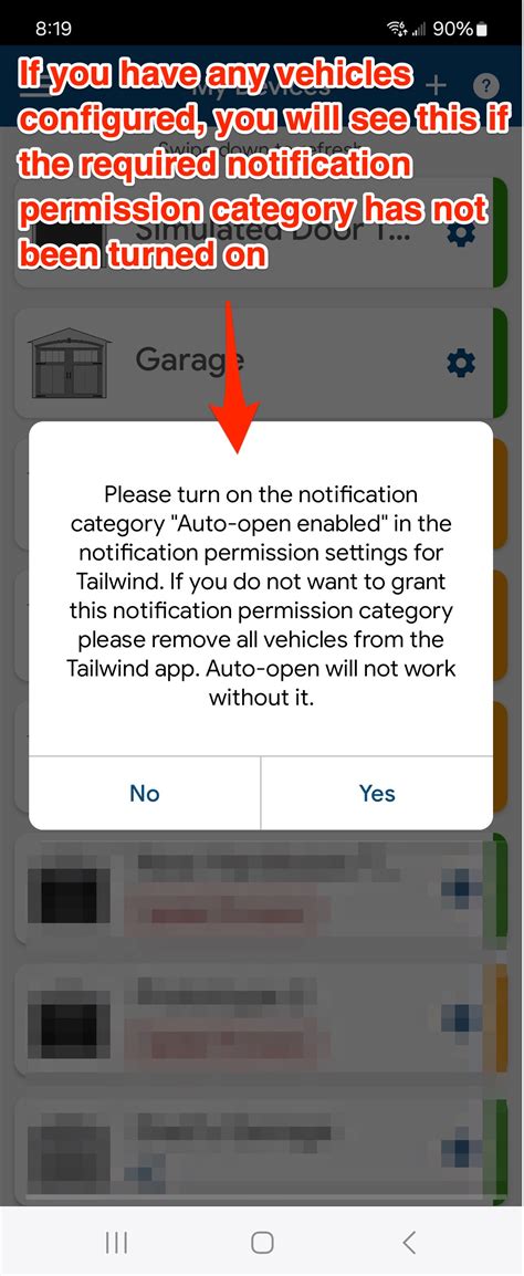 Android Notification Categories Tailwind Support