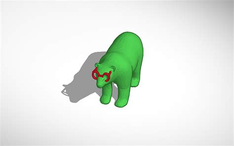 3d Design Short Sided Bear Tinkercad