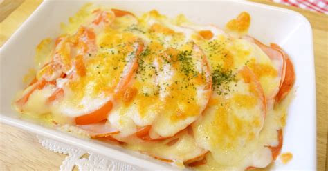 トマトのチーズ焼き By けんこうなかつがわ 【クックパッド】 簡単おいしいみんなのレシピが369万品