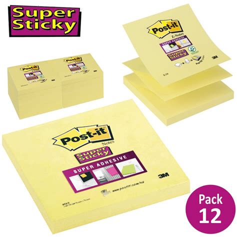 Notas Adhesivas Post It Z Notes Super Sticky Fuertes Pack