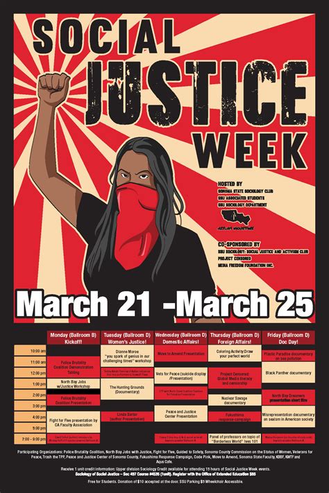 Social Justice Week Ssu News