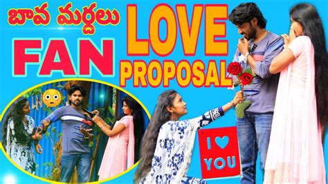 Fan Love Proposal Prank Bava Mardhal Pranks Funkypranks Ravivarma