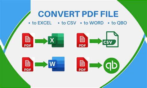 Do Efficient Pdf To Csv Or Qbo Conversion Service By Fifi Lidawati Fiverr