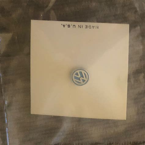 Vintage Vw Volkswagen Logo Lapel Pin Hat Tie Tac Small 1 8 Automobile