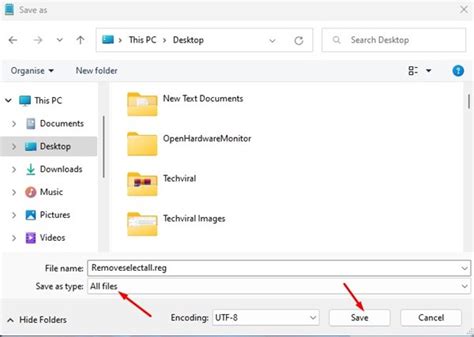 How To Add Select All Option To Windows Context Menu