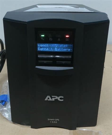 APC SMT1500 Smart UPS 1500 120V 8 Outlet Uninterruptable Power Supply